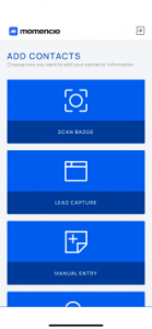 Event Lead Capture & Sales Activation Software - momencio