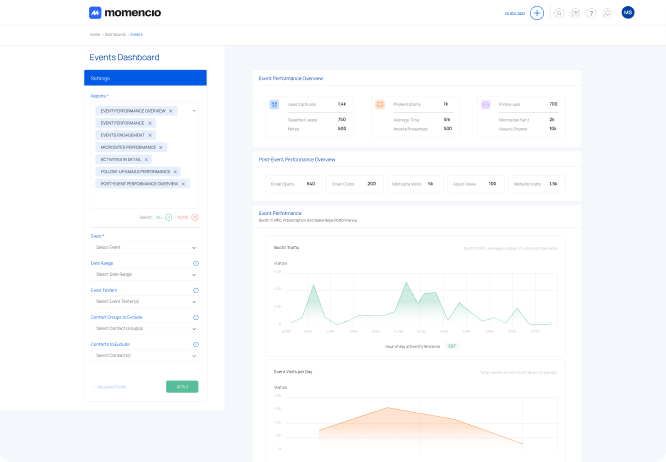 Event Engagement - momencio