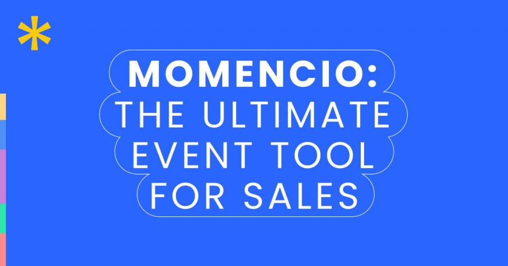 momencio: The ultimate event tool for sales - momencio